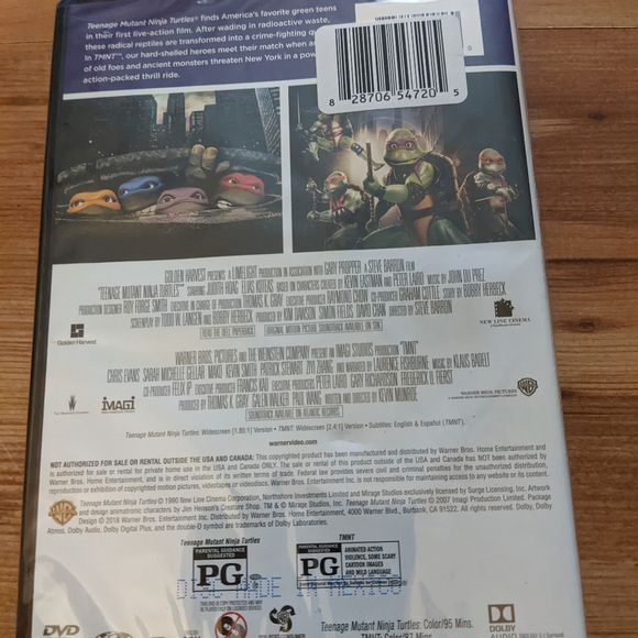 Dreamworks | Media | Teenage Mutant Ninja Turtles Tmnt Dvd | Poshmark